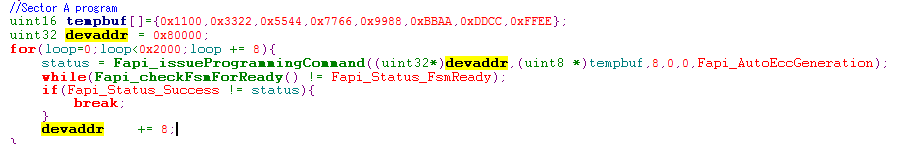 Tms320f28374s Usage Of Read Functions From C2000 F021 Flash Api Version 153 C2000