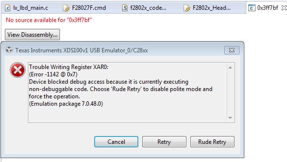 TMS320F28027F: SCI Boot issue - C2000 microcontrollers forum - C2000™︎ microcontrollers - TI E2E ...