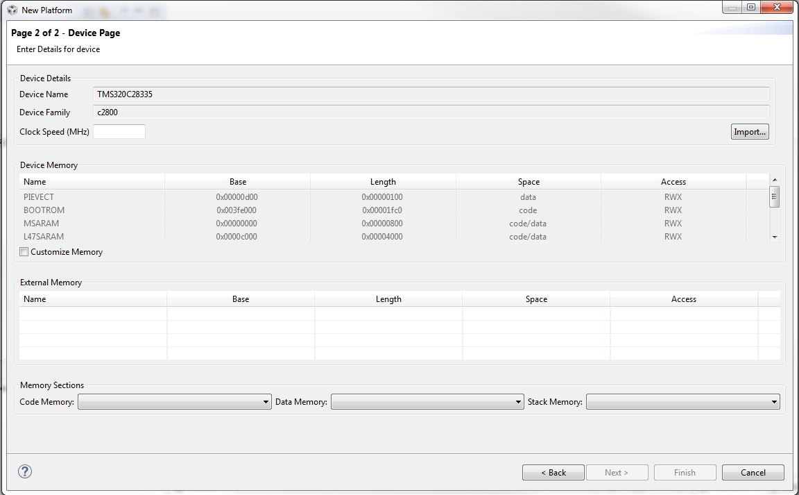 CCS/TMS320F28375D: Platform configuration with SYS/BIOS - Linking etc. - C2000 microcontrollers ...