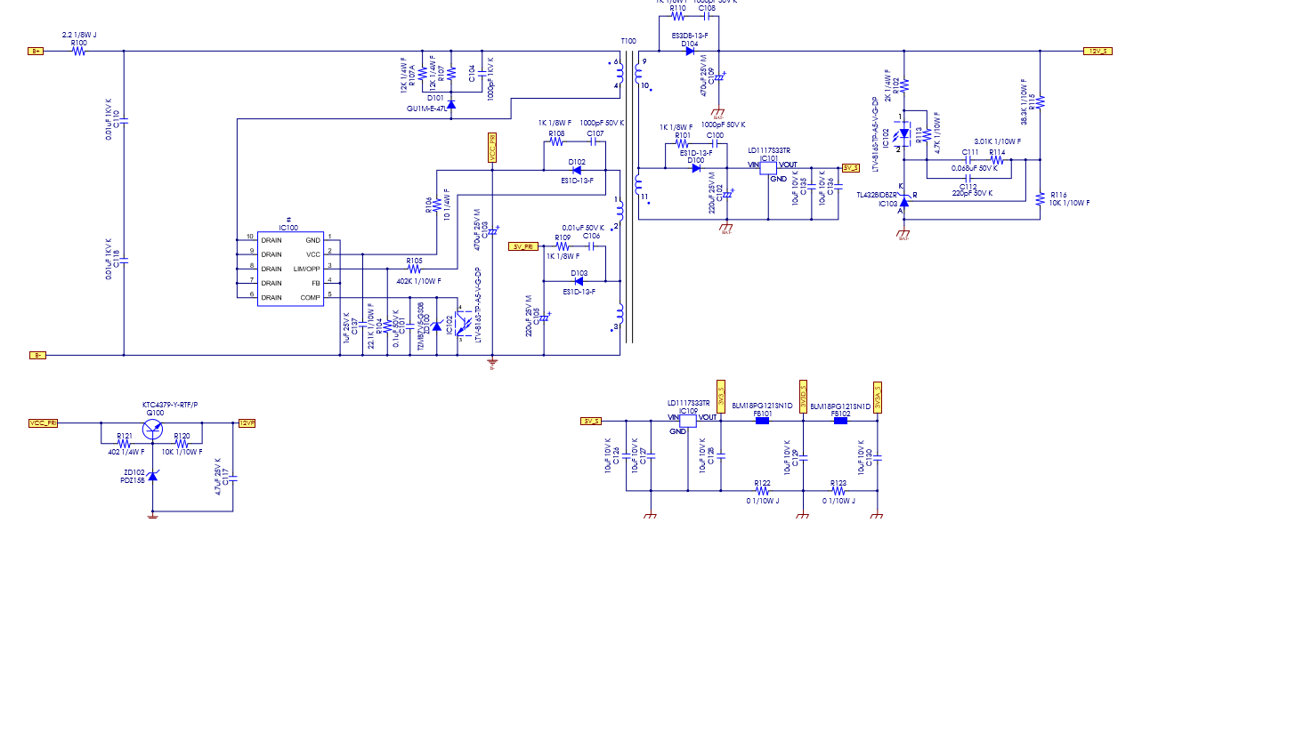 UCC28180: Gate voltage of PFC MOS will drop inexplicably when switching ...