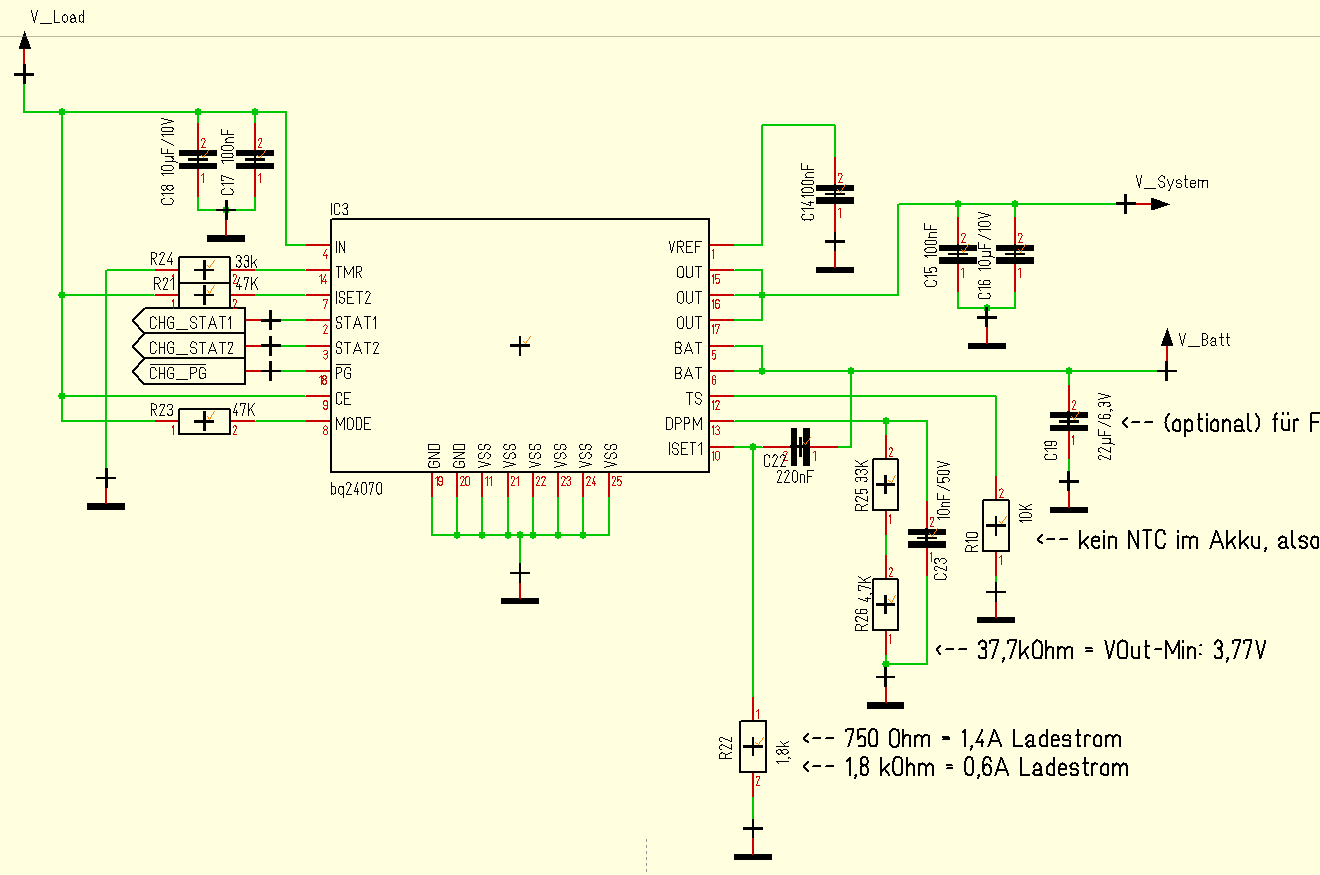 bq24070 - STAT1 and STAT2 pin functionality - Power management forum ...
