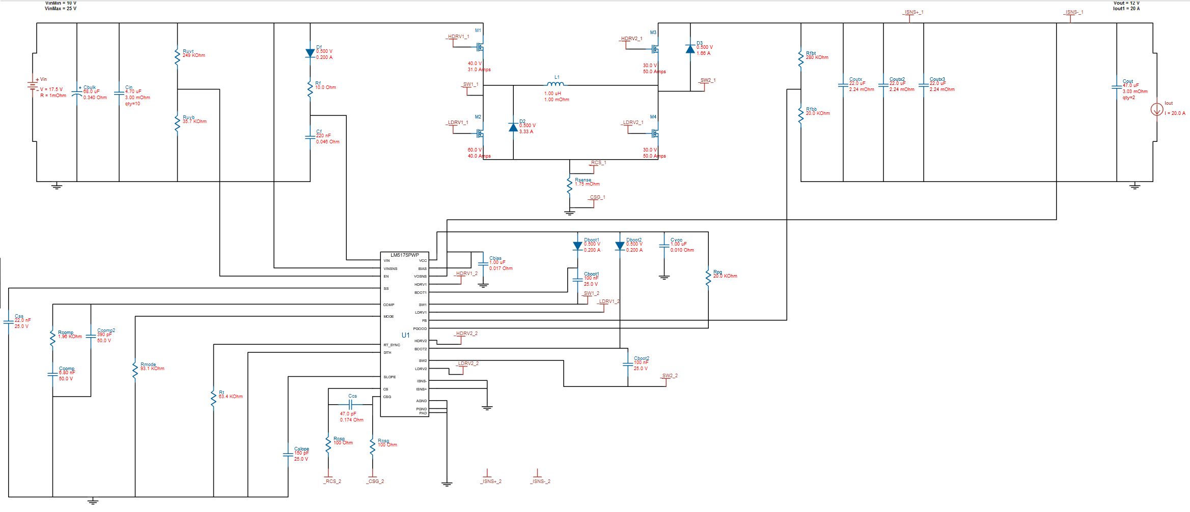 LM5175 reference design with WEBENCH - Power management forum - Power management - TI E2E ...