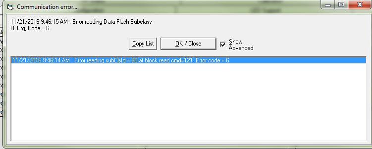 BQ20Z95 communication error - Power management forum - Power management ...