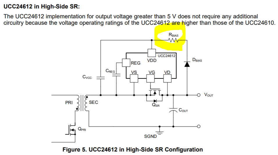 UCC24612: UCC24612 RC filter - Power management forum - Power ...