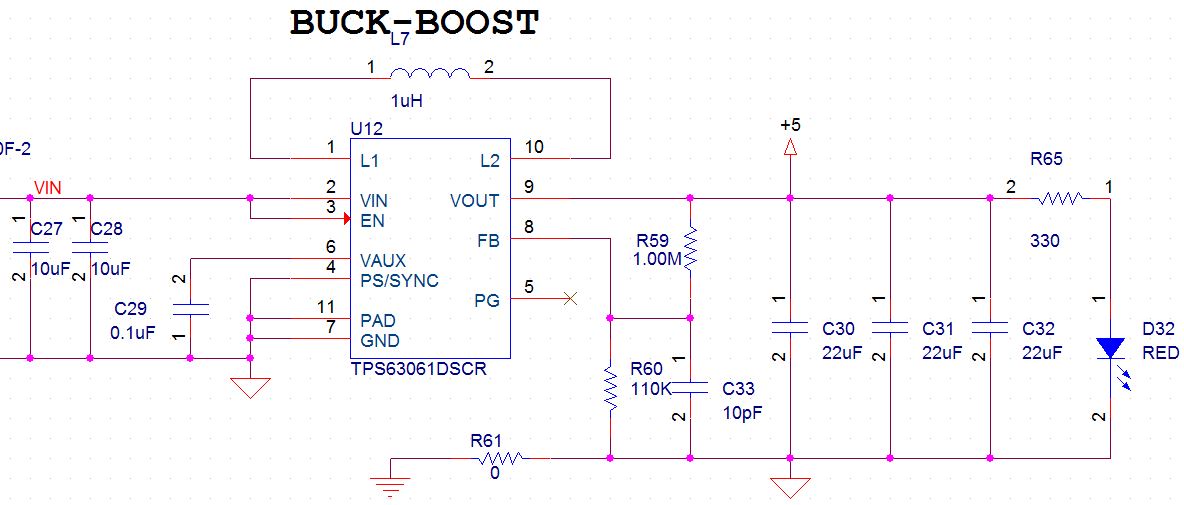TPS63061 current limiting - Power management forum - Power management - TI E2E support forums