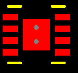 TPS737: TPS73701DRBR Recommended Footprint required - Power management ...