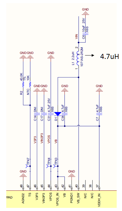 TPS65185 / Absolute Maximum Rating of CP1(VDDH) and CP2(VEE) - Power management forum - Power ...