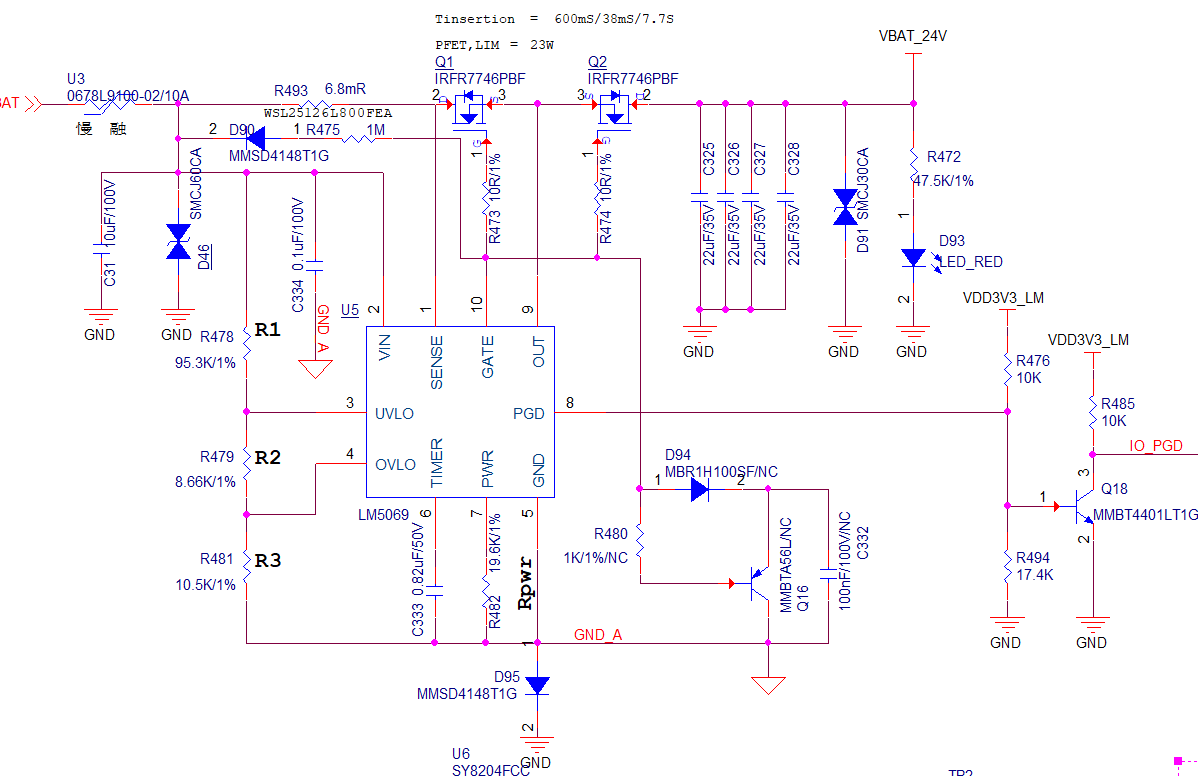 LM5069：LM5069 Undervoltage lockout and overvoltage lockout abnormality - Power management forum ...