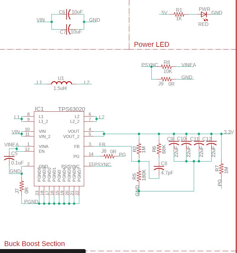 Tps63020 Issue With Output Voltage Varies From 18v To 33v Power Management Forum Power