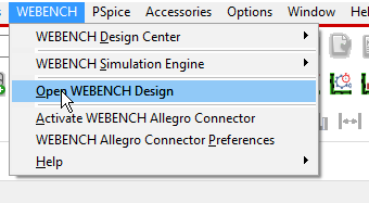 WEBENCH® Tools/LMR36006: export webench design to pspice - Power management forum - Power ...