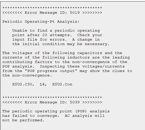 LM5036: Unable to run SIMPLIS Transient model - Power management forum ...