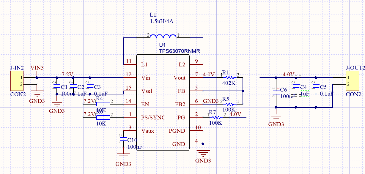 WEBENCH® Tools/TPS63070: Minimum operating voltage of TPS63070？ - Power management forum - Power ...