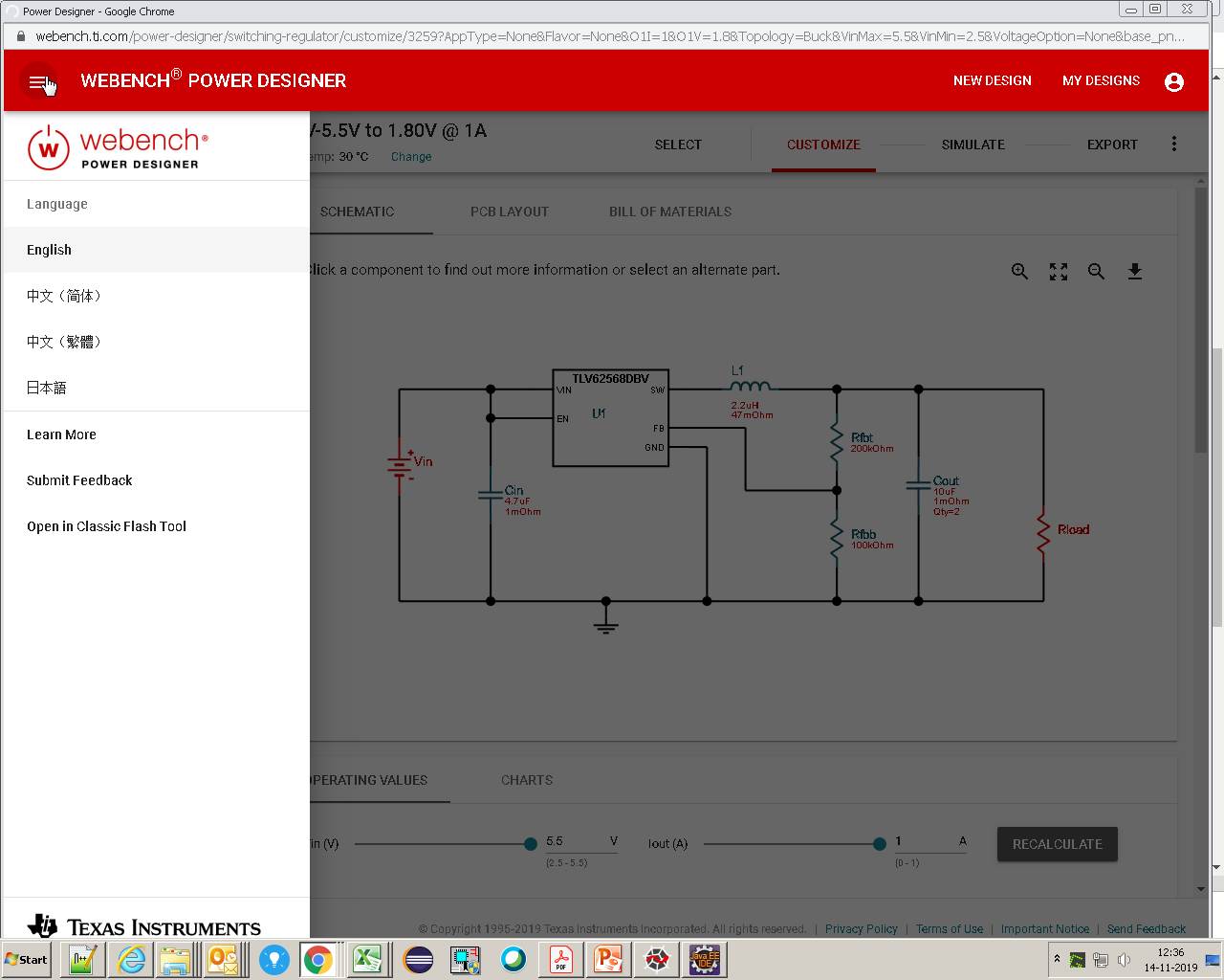 WEBENCH-POWER-DESIGNER: where does the exported TINA file go to? - Power management forum ...