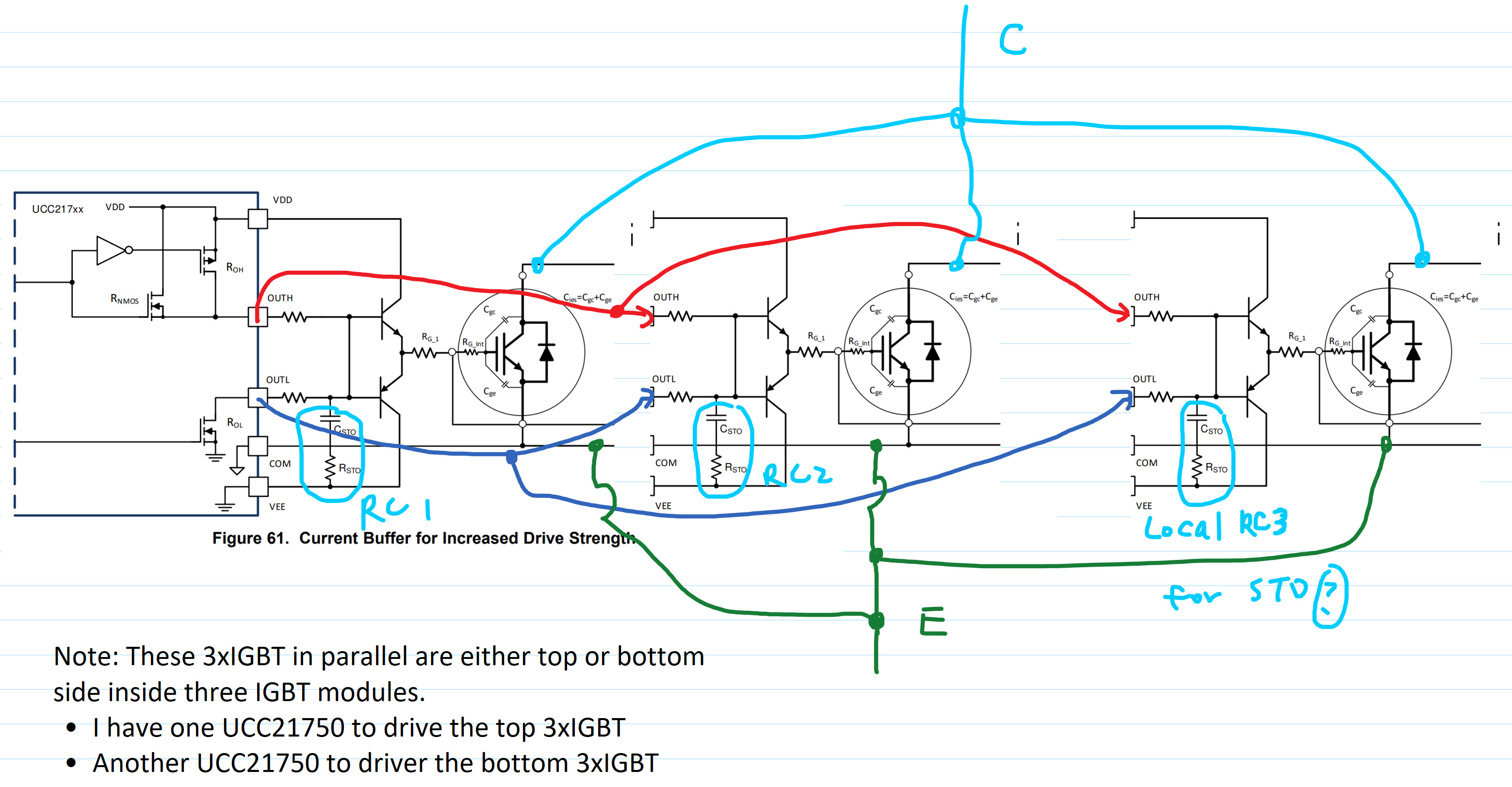 UCC21750: UCC21750 external RC for soft turn off (STO) with external ...