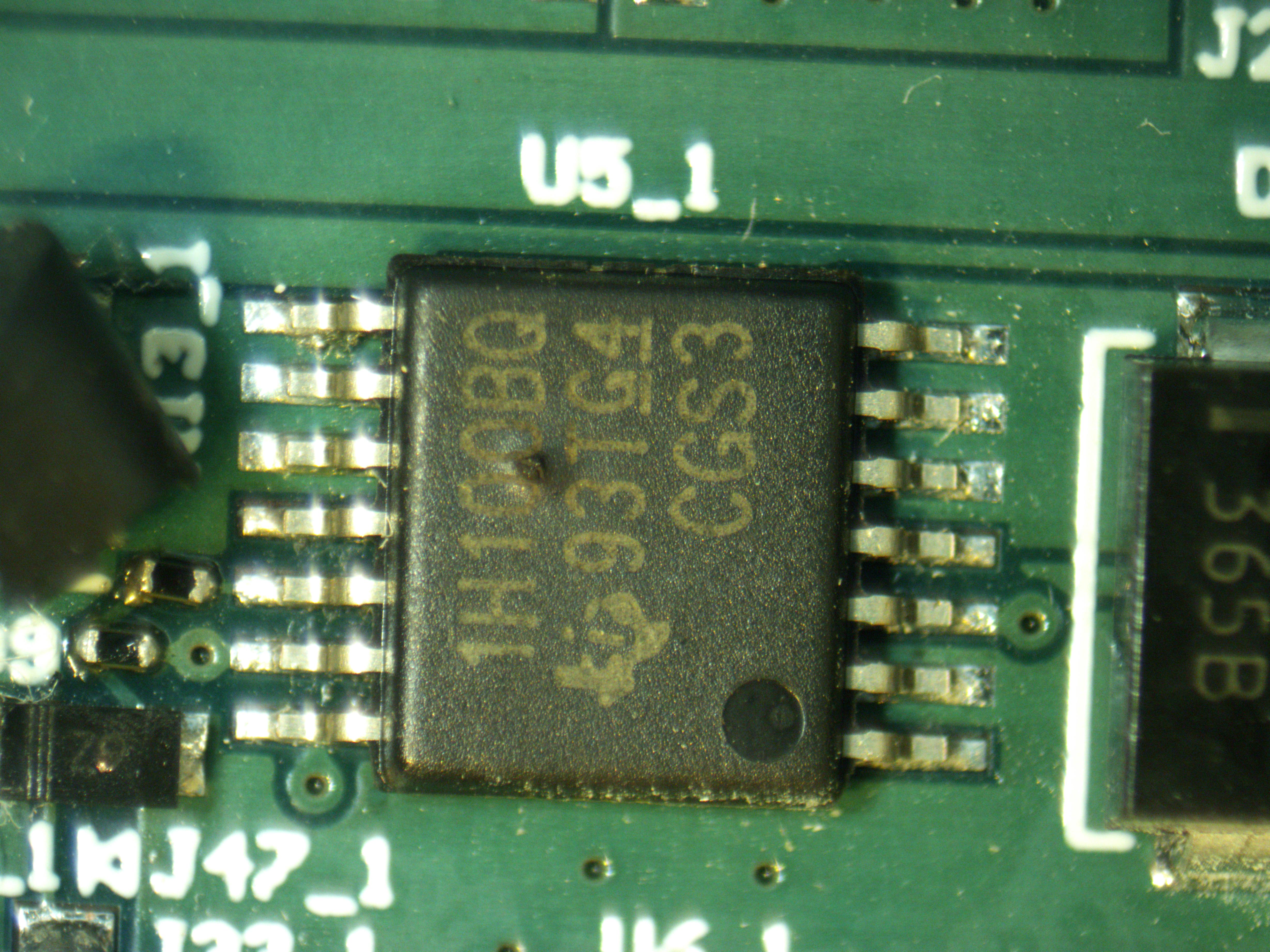 TPS1H100-Q1: TPS1H100B Chip Failure - Power management forum - Power ...