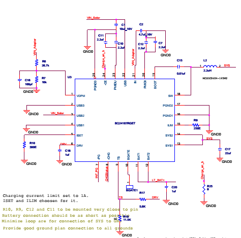 BQ24167 power good pin is toggling continuously when charging from USB ...