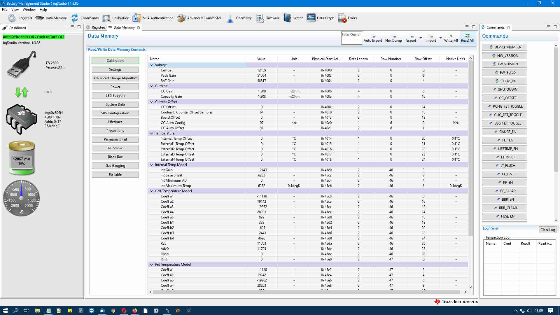 BQ40Z50-R1: Voltage calibration - Power management forum - Power ...