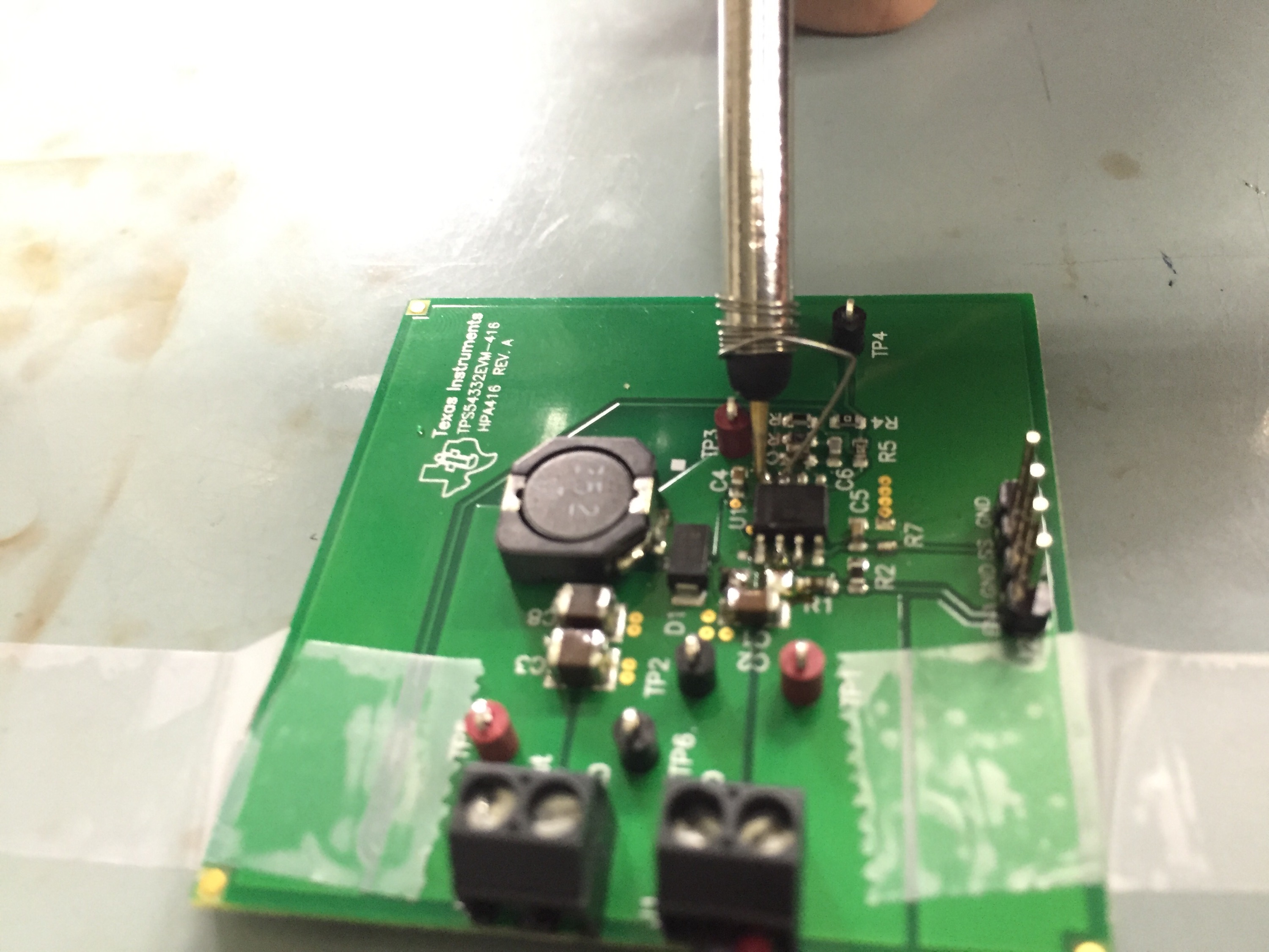 TPS54332 / Negative Voltage of PH pin - Power management forum - Power management - TI E2E ...