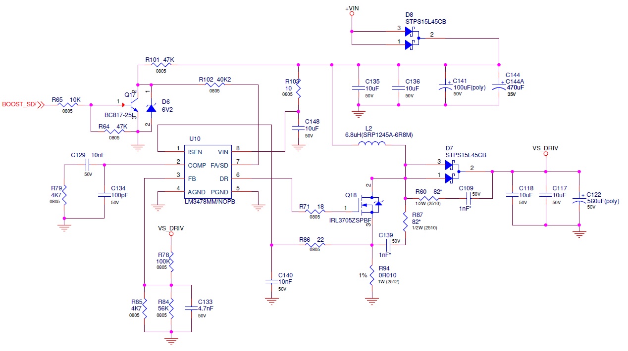 LM3478: VCOM behaviour switching from operating to overvoltage - Power ...