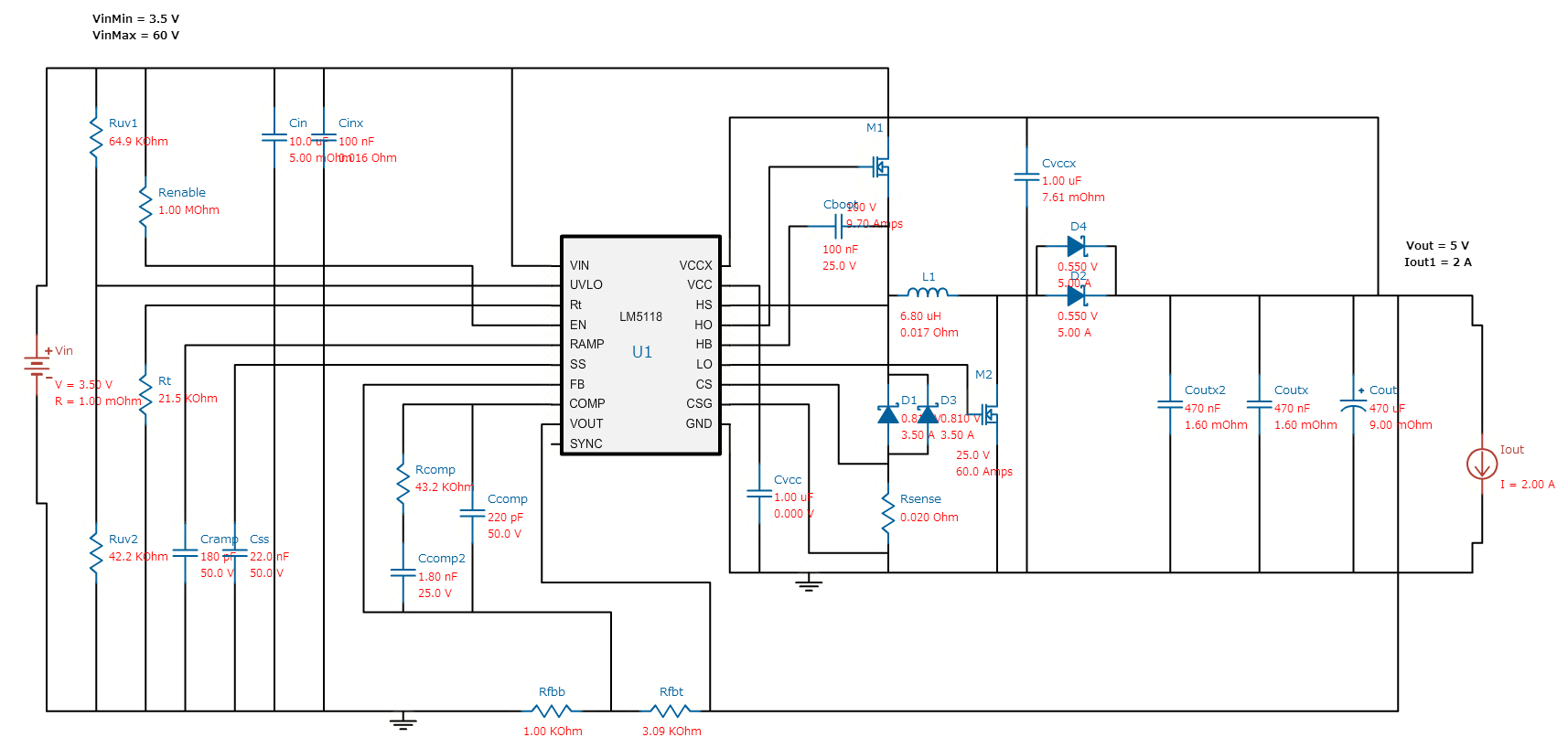 LM5118 input voltage - Power management forum - Power management - TI ...