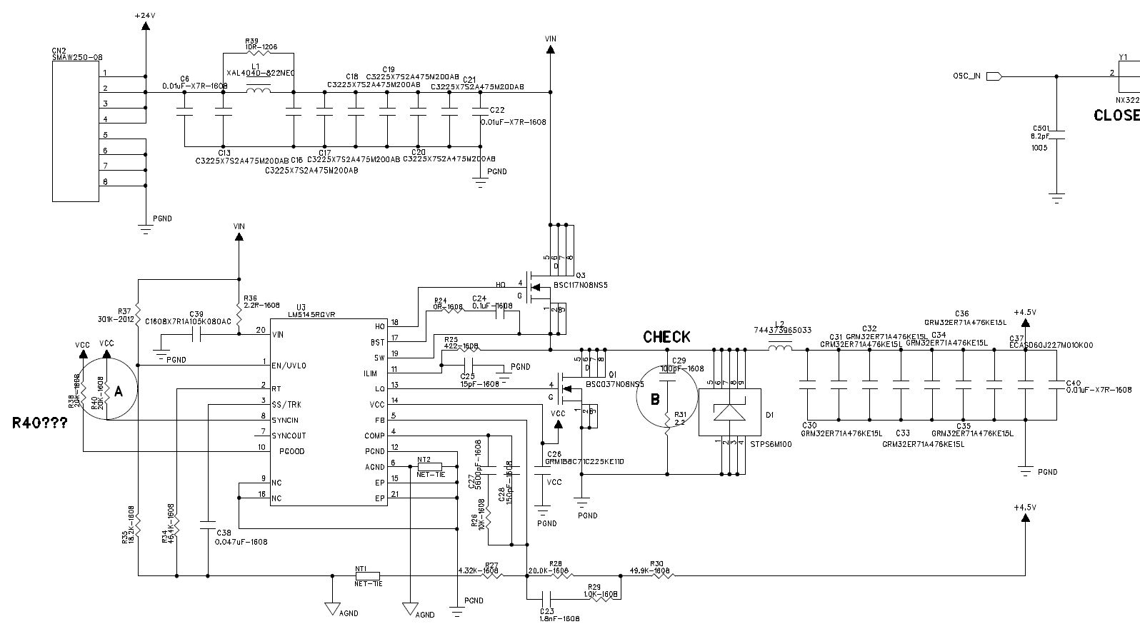LM5145: Request a Design review. - Power management forum - Power ...