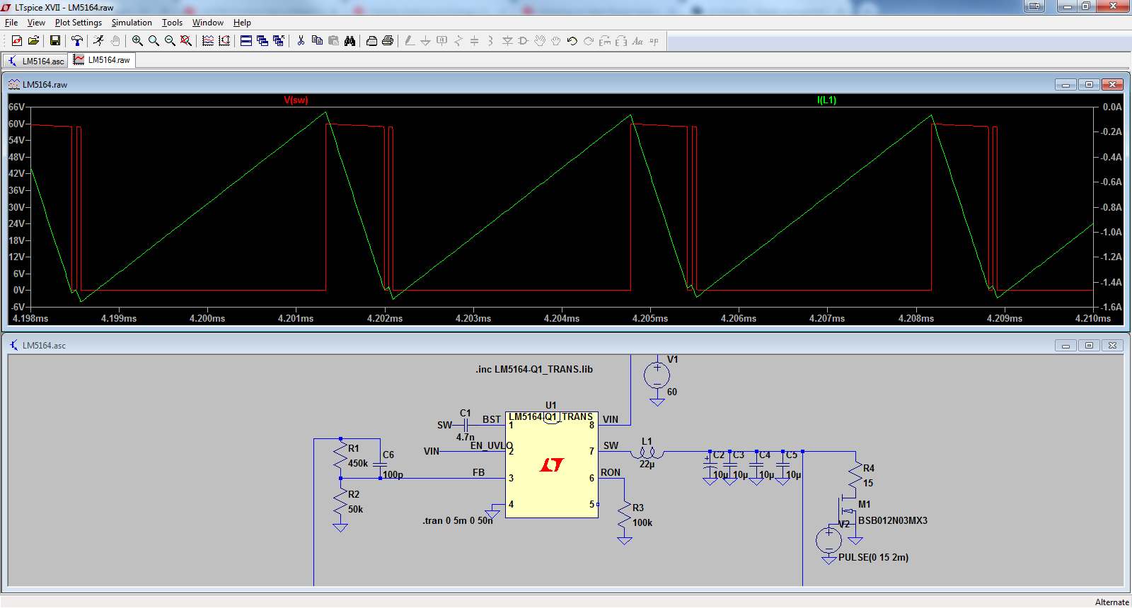 LM5164: Strange switching behavior - Power management forum - Power management - TI E2E support ...