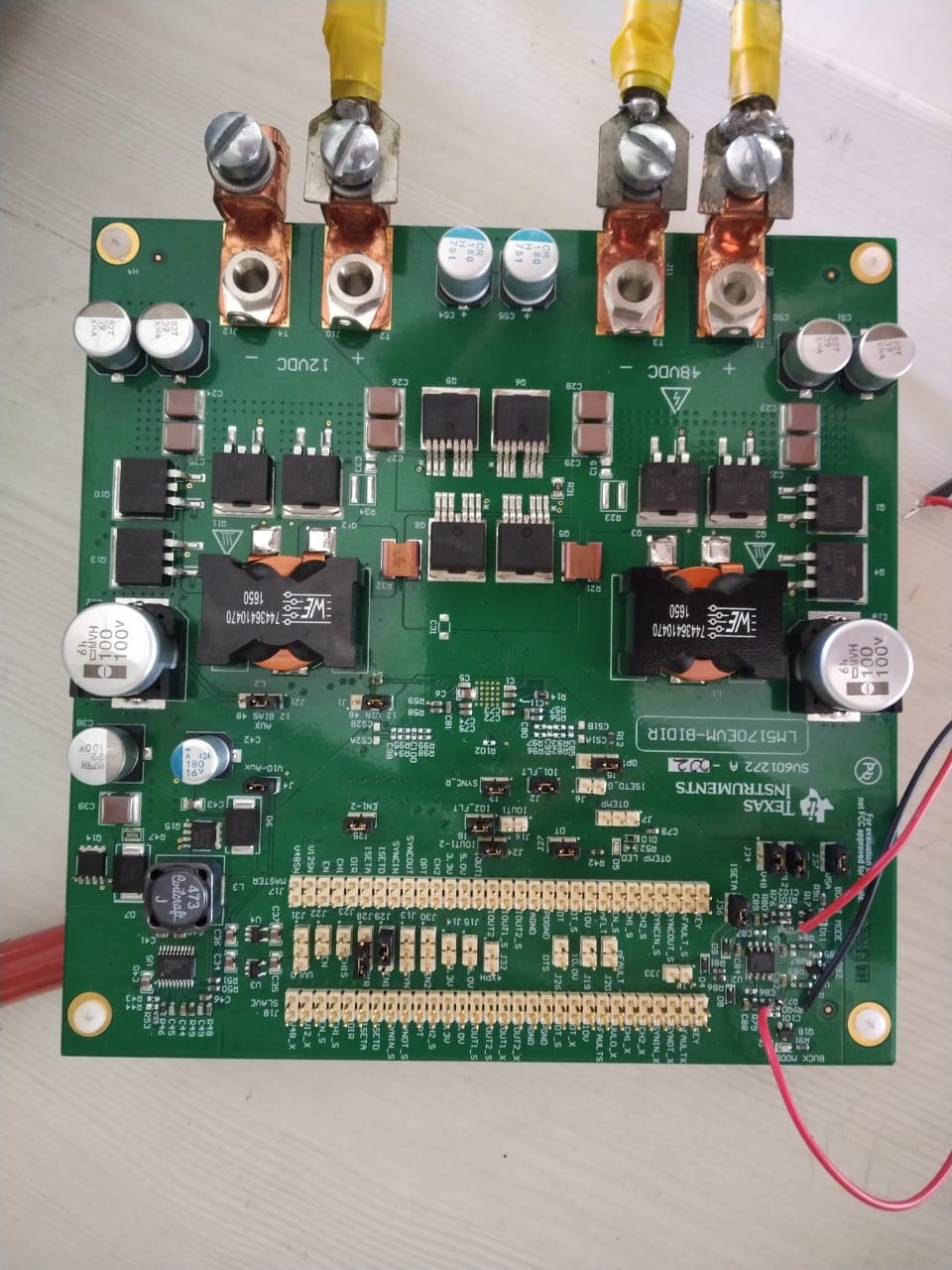 Lm5170evm Bidir Normal Boost Operation Not Working Input And Output At Same Voltage Level