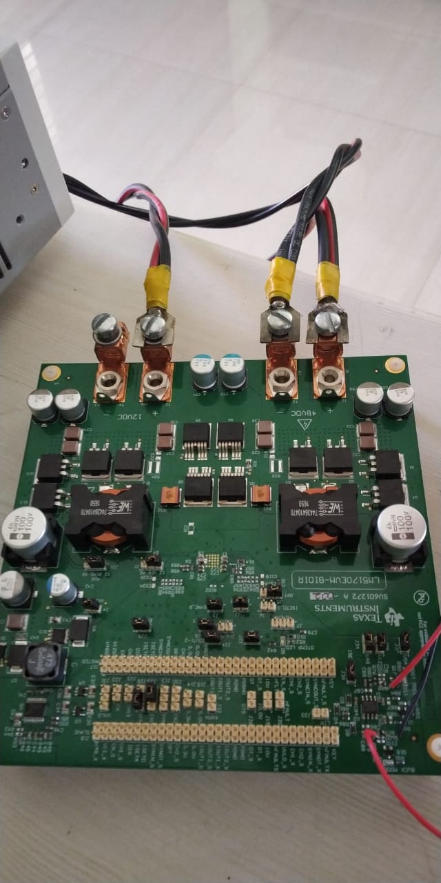 Lm5170evm Bidir Normal Boost Operation Not Working Input And Output At Same Voltage Level