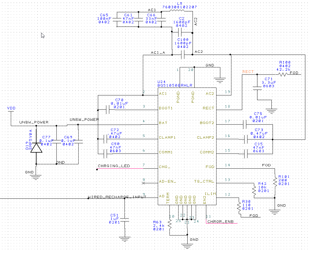BQ51050B: Low output current - Power management forum - Power management - TI E2E support forums