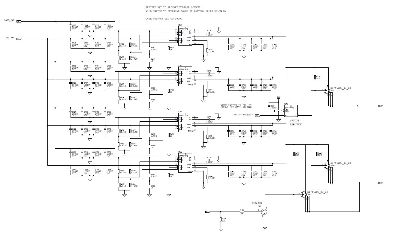 TPS2121: Connect in parallel - Power management forum - Power management - TI E2E support forums