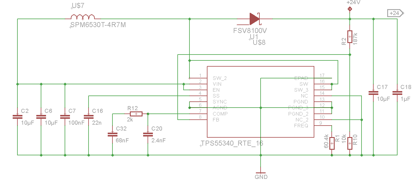 TPS55340 - Problems with Voltage Conversion - Power management forum ...