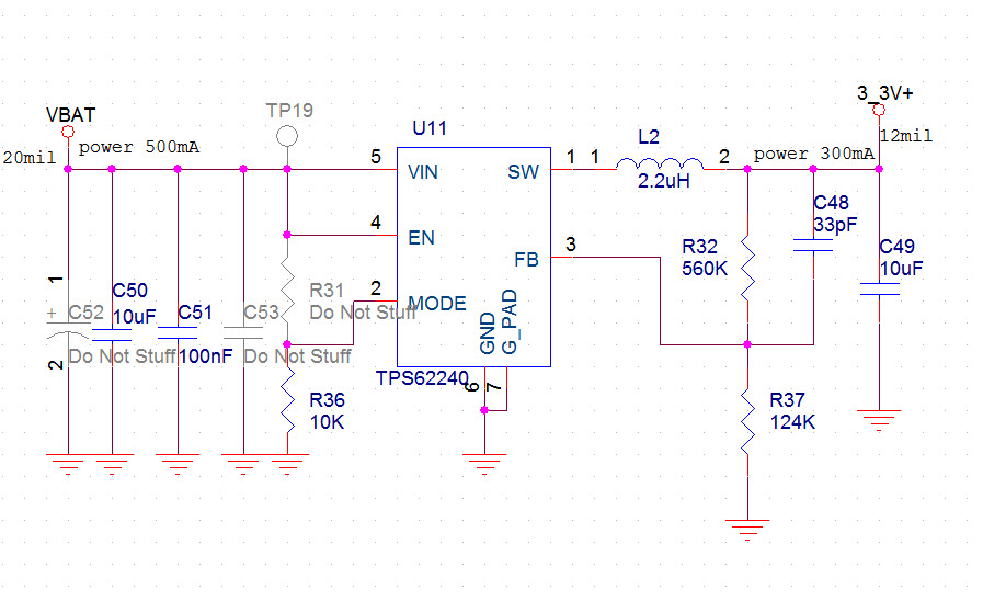 TPS62240 failure - Power management forum - Power management - TI E2E support forums