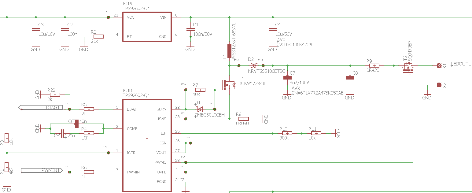 TPS92602-Q1: DIAGx Pin Voltage - Power management forum - Power ...