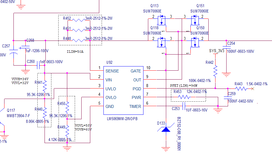 LM5069: LM5069: Input FET got damage on turn-on at high input voltage - Power management forum ...