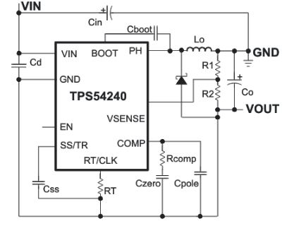 TPS54240 for negative voltage - Power management forum - Power management - TI E2E support forums