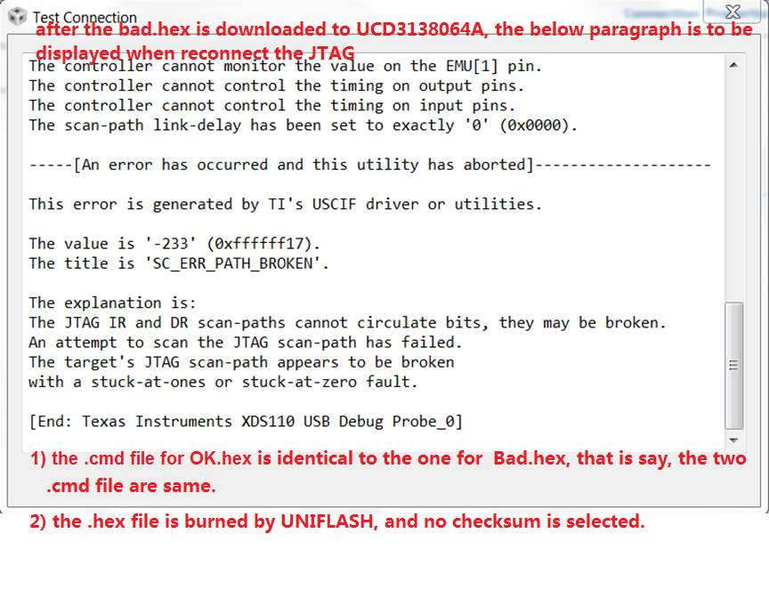 CCS/UCD3138064A: uniflash - Power management forum - Power management ...