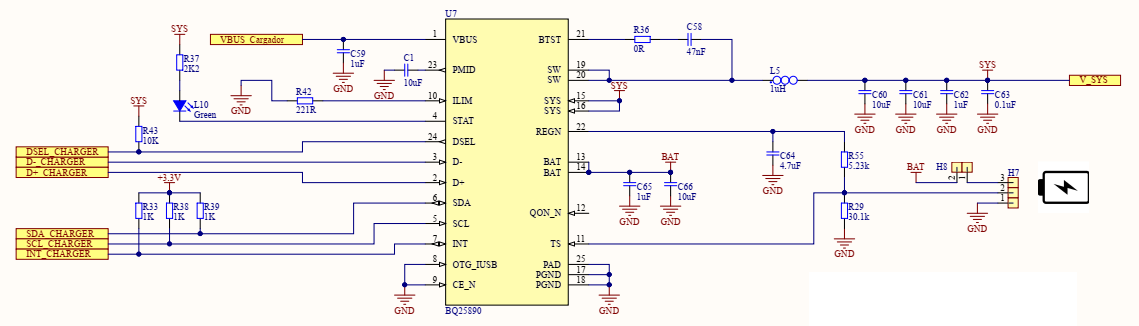 BQ25890: VSYS Issue - Power management forum - Power management - TI ...