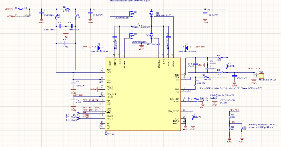 BQ25756: Problems with custom charging board - Power management forum ...