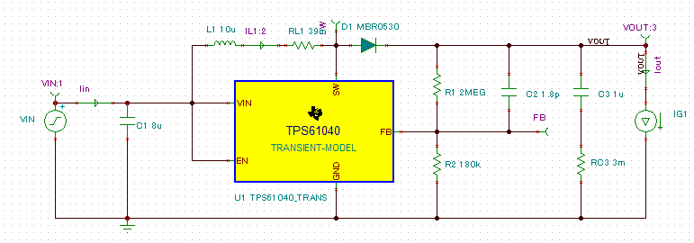 TPS61040 current limit - Power management forum - Power management - TI ...