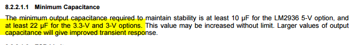 LM2936M-3.3 stable region - Power management forum - Power management ...