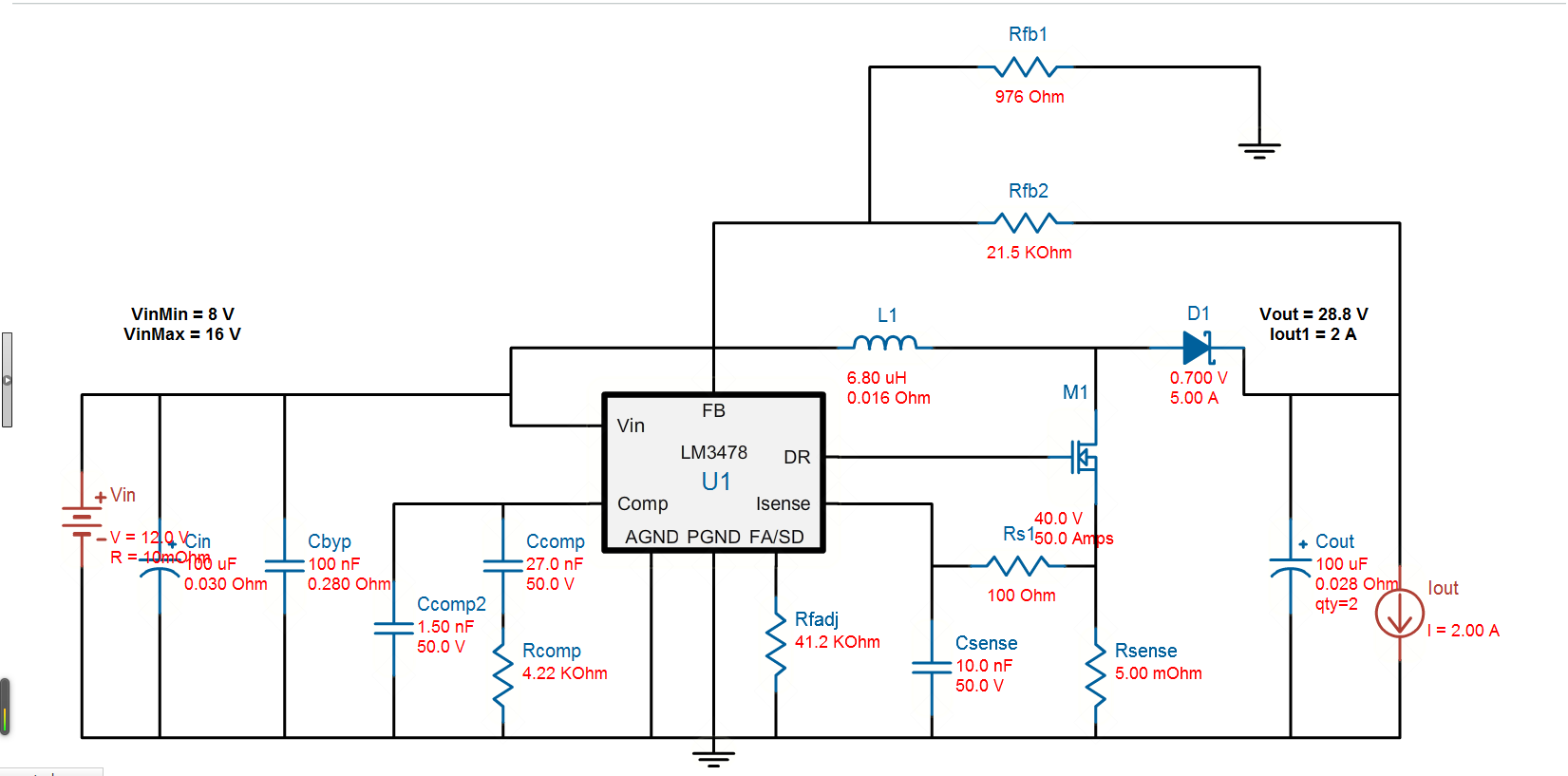LM3478 in CC mode - Power management forum - Power management - TI E2E ...