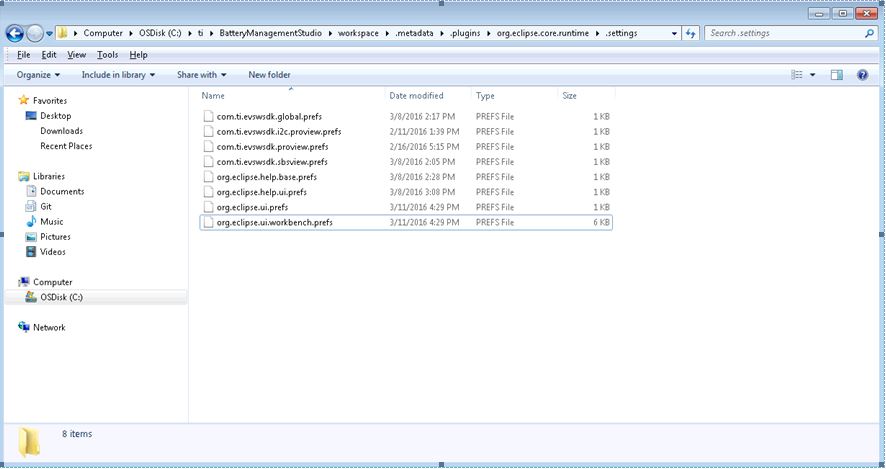 bqStudio perspectives - Power management forum - Power management - TI ...