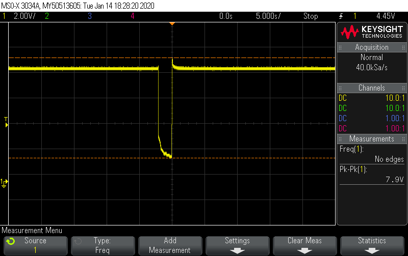 TPS23753A: Output Voltage is Fluctuating between 0.3V and 2V - Power management forum - Power ...