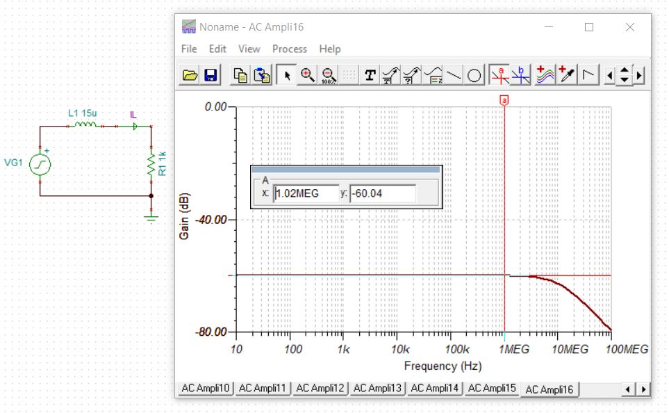 Webench® Tools Current Through Inductor Ac Analysis Simulation Hardware And System Design