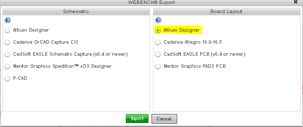 Webench® Toolstps54560 Only One Footprint In Downloaded Pcblib File Simulation Hardware