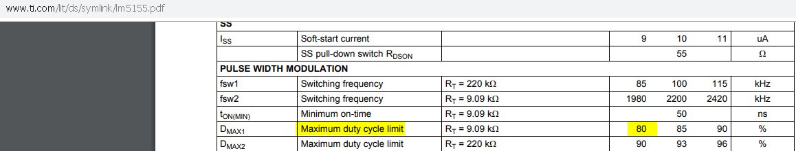 WEBENCH® Tools/LM5155: WEBENCH design not created - Simulation, hardware & system design tools ...