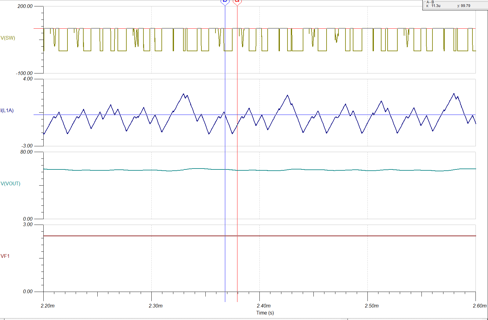 TINA/Spice/LM5116: PWM Margining Odd Switch Node behavior - Simulation, hardware & system design ...