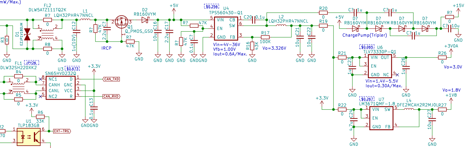 PSPICE-FOR-TI: Can simulate this power tree application? - Simulation ...