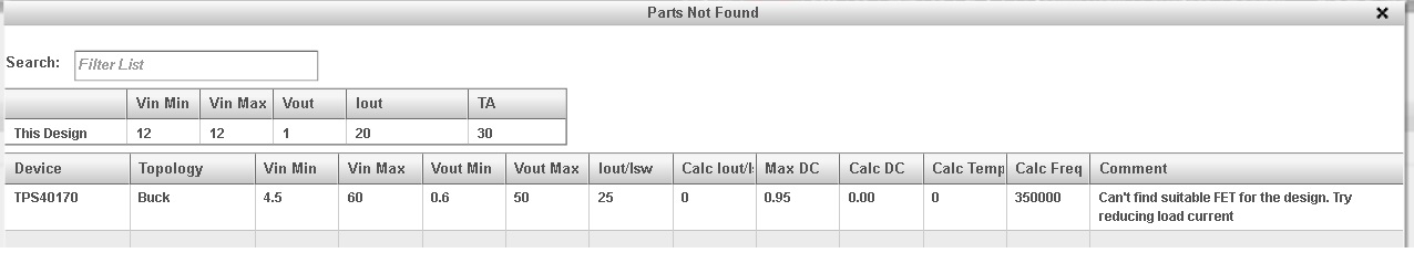Question About Tps40170 Webench Simulation Simulation Hardware And System Design Tools Forum