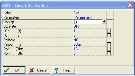 TINA/Spice: Time - Controlled Switch Question - Simulation, hardware & system design tools forum ...